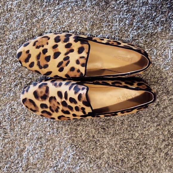 J Crew Leopard Flats